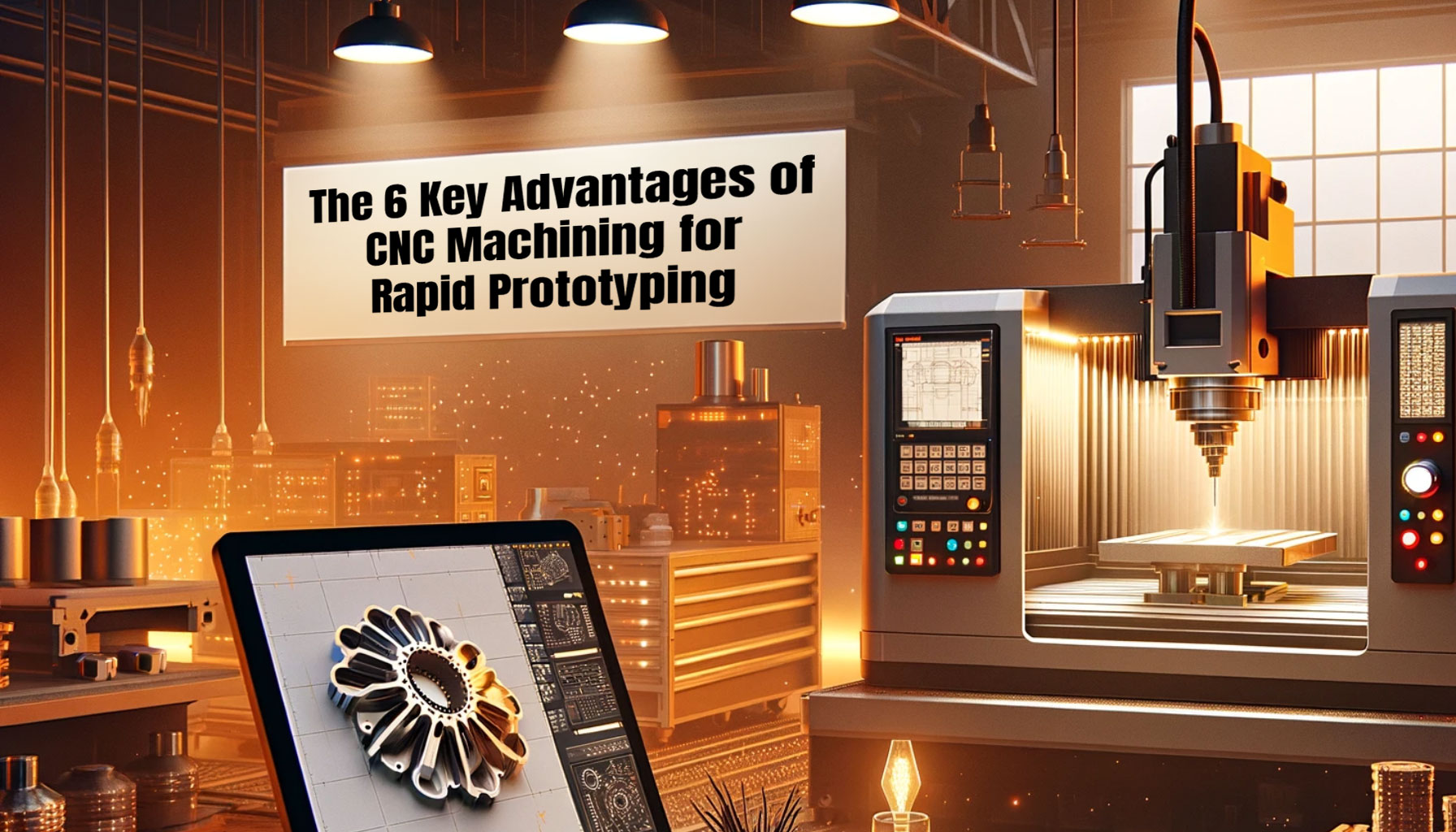 CNC Machining: The Key Advantages for Rapid Prototyping CNC Machining: The Key Advantages for Rapid Prototyping